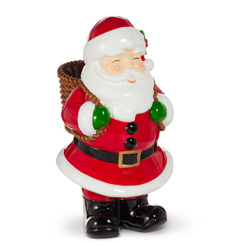 Santa with Basket 20" – William Glen