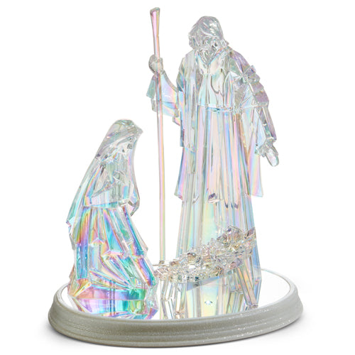Lighted Iridescent Nativity 16.5 Inches – William Glen