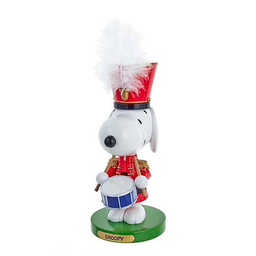 Peanuts Snoopy the Drummer Nutcracker 10" – William Glen