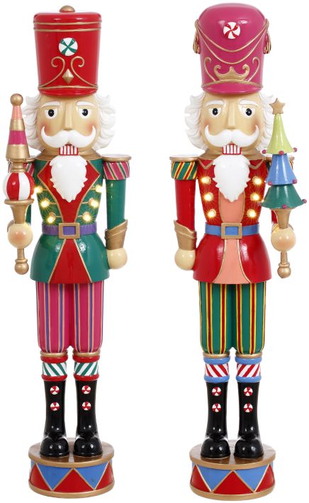 Color Dreams Christmas Nutcracker 18 Inches Set of 2 – William Glen