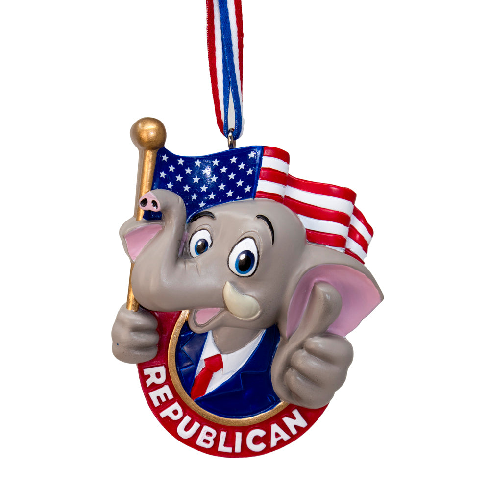 Republican Political Ornament 3.5" – William Glen