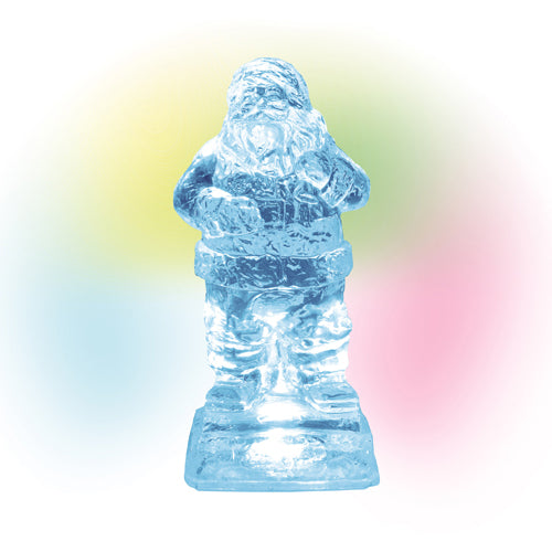 Lit Ice Castle Santa – William Glen
