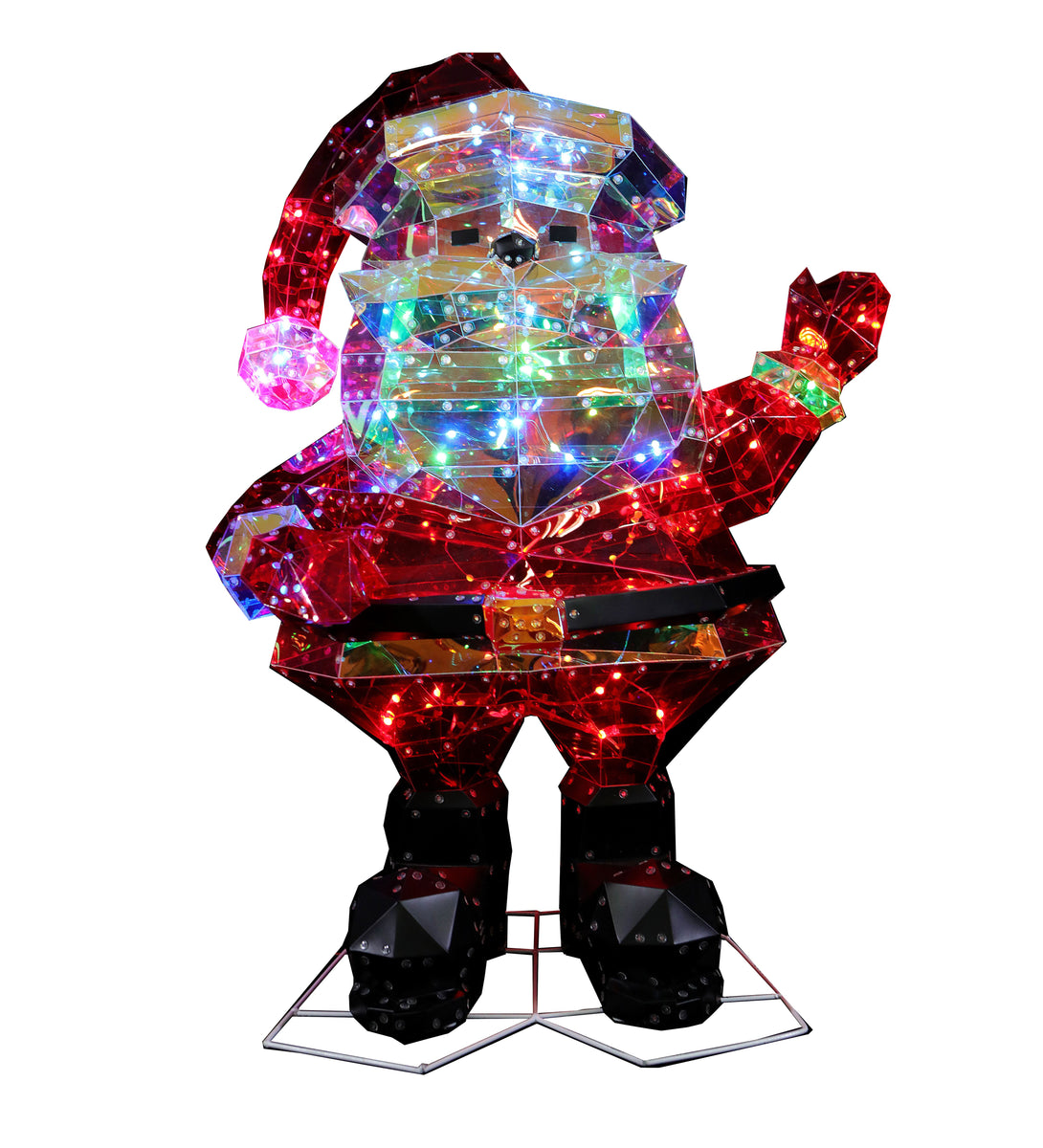 Prism Lit Santa – William Glen